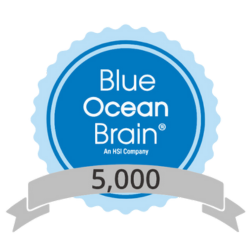 What are HSI Blue Ocean Brain Badges?