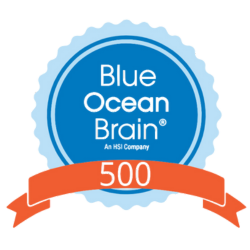 What are HSI Blue Ocean Brain Badges?